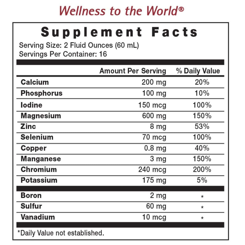 multiminerals with magnesium and zinc