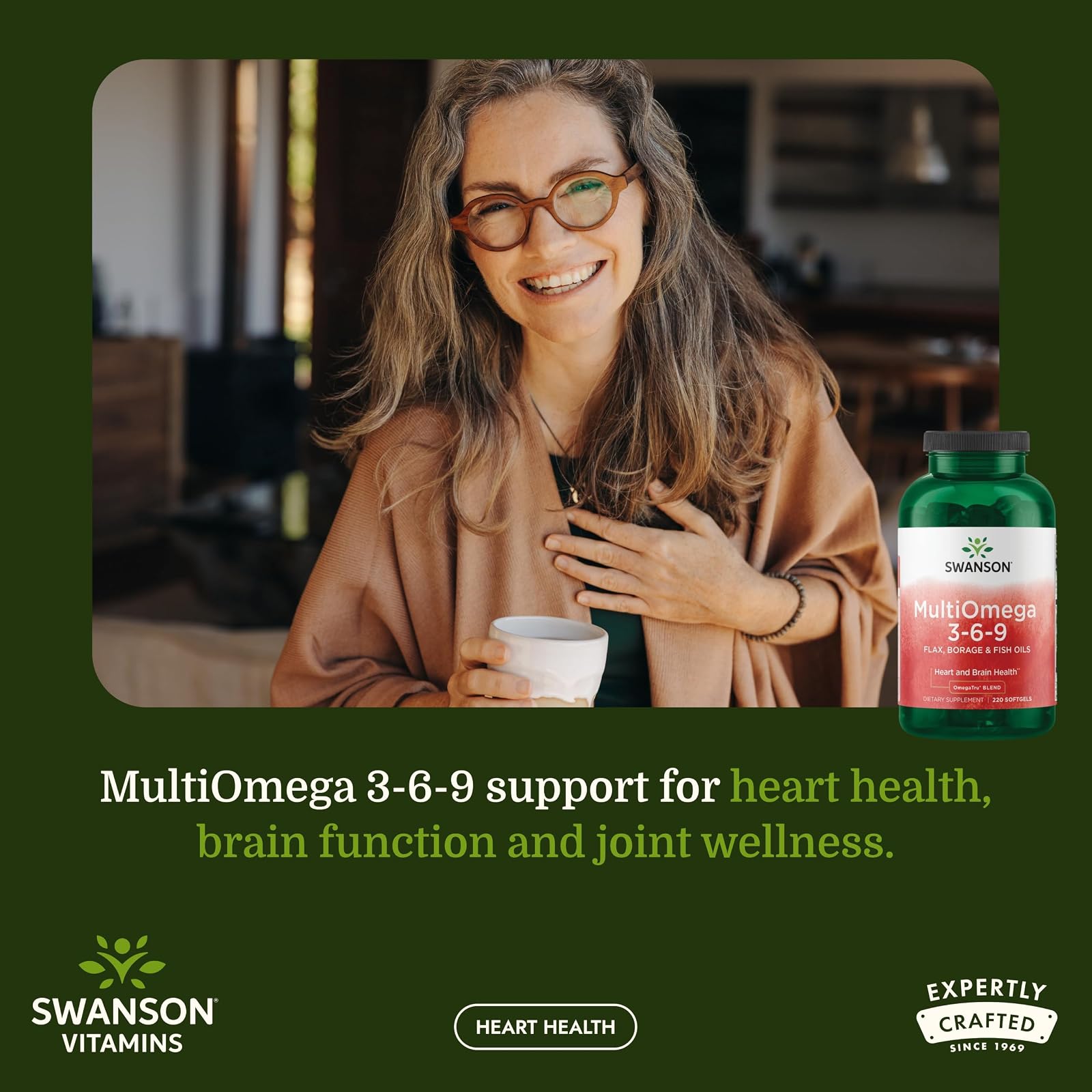 MultiOmega 3-6-9 for healthy brain function