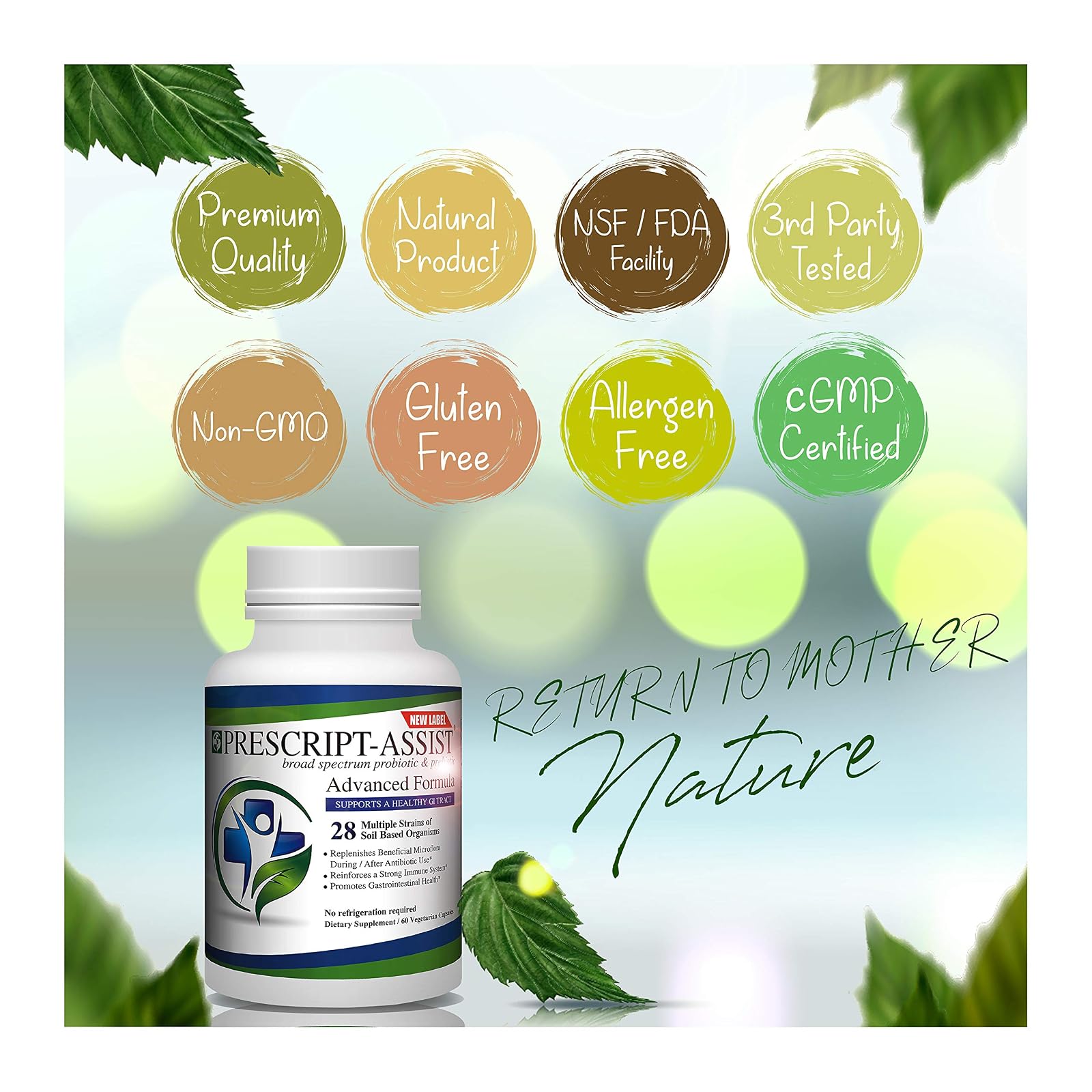 multistrain probiotics for gut balance