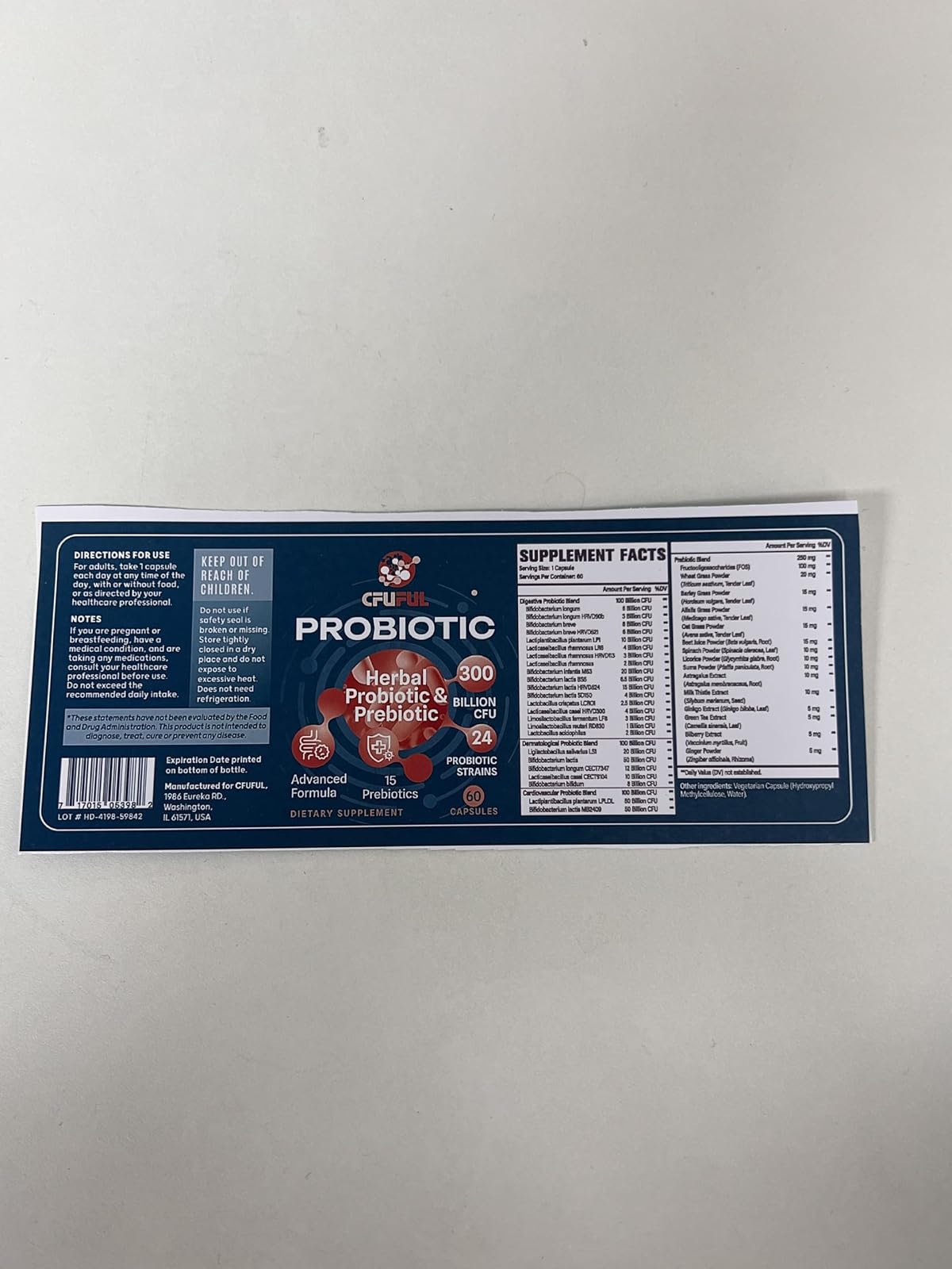 multistrain probiotics for optimal digestion