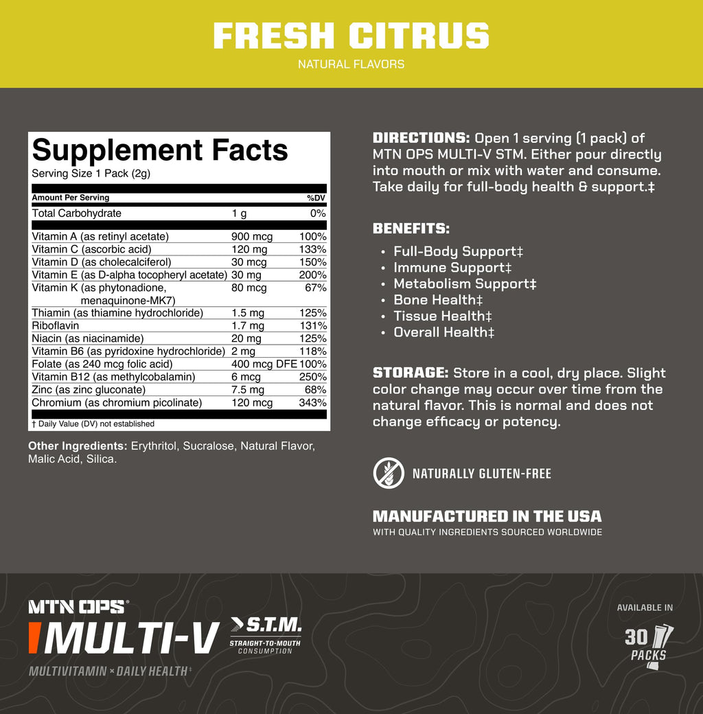 multivitamin blend for overall wellness