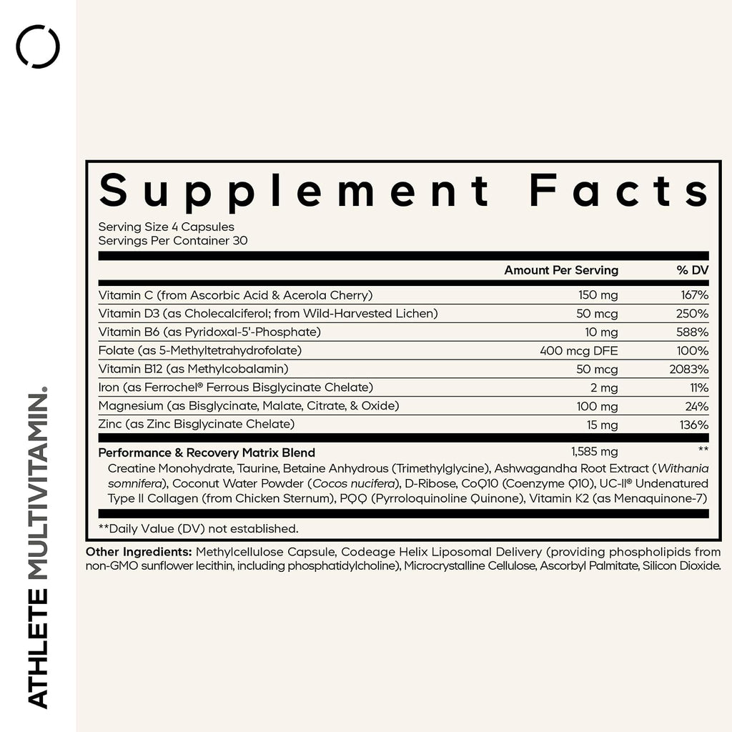 multivitamin capsules for active lifestyles