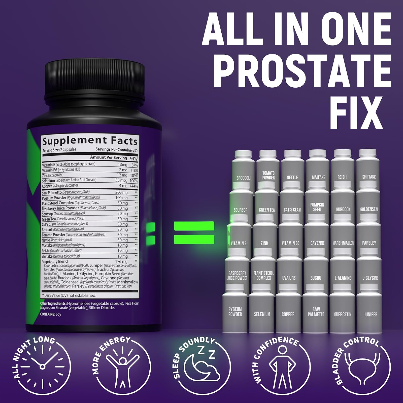 Multivitamin capsules for optimal health