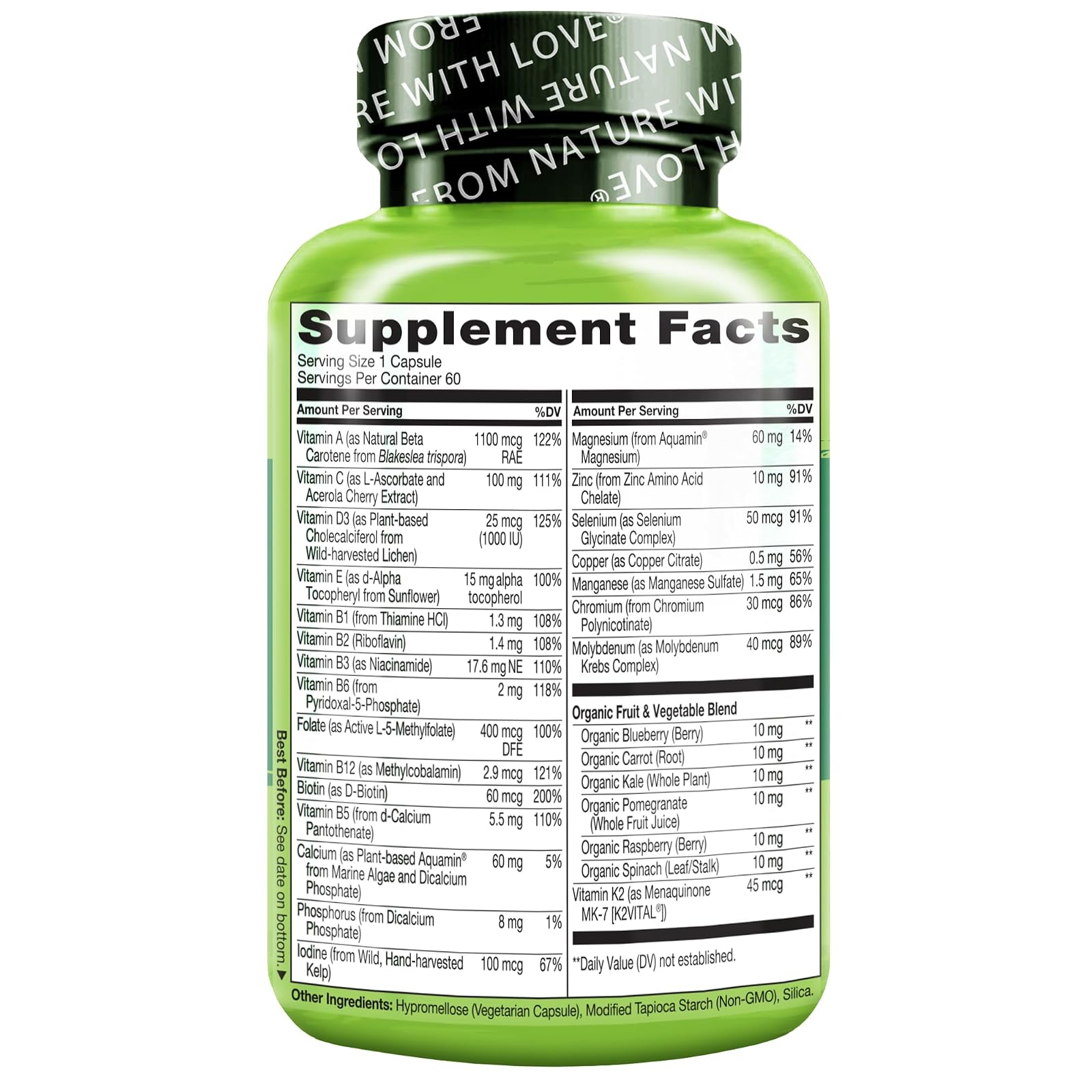 multivitamin capsules for optimal wellness