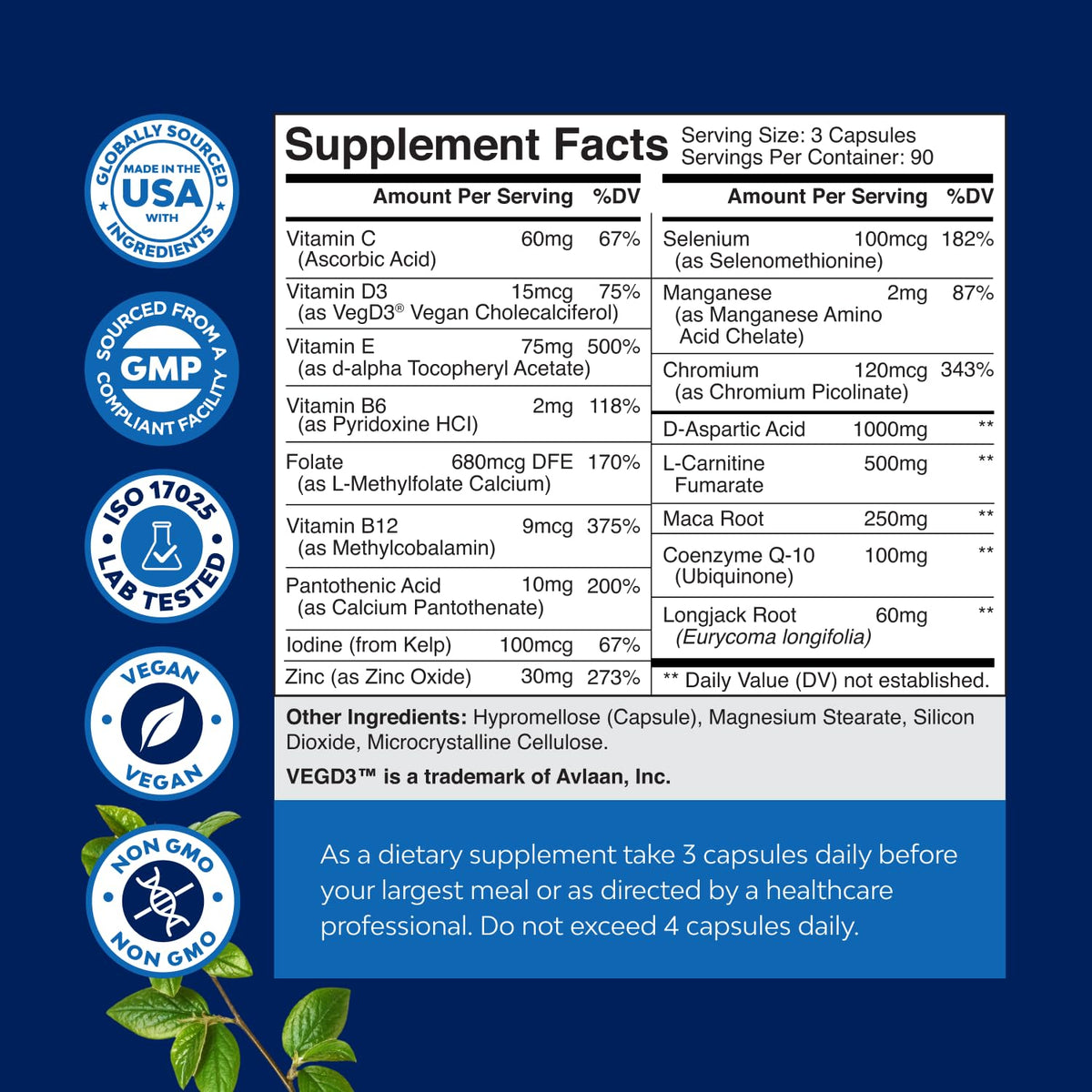 multivitamin capsules for optimal wellness