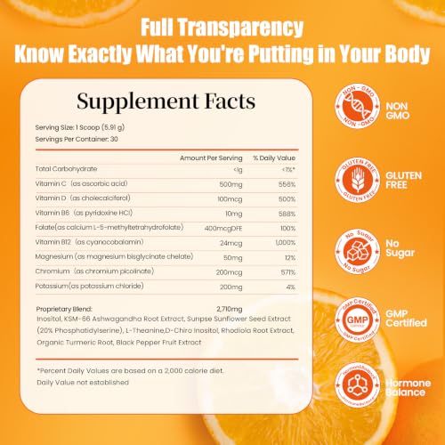 multivitamin drink mix supports relaxation
