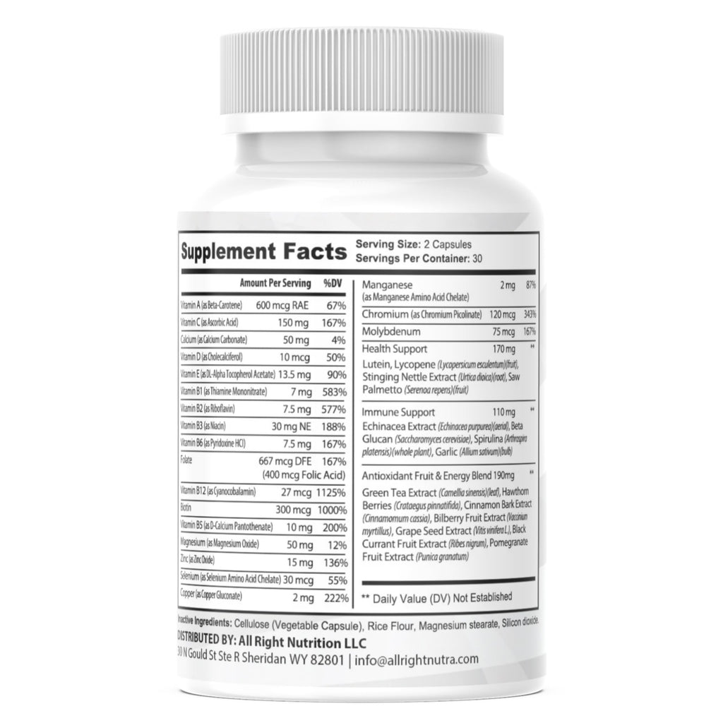 multivitamin for active lifestyles