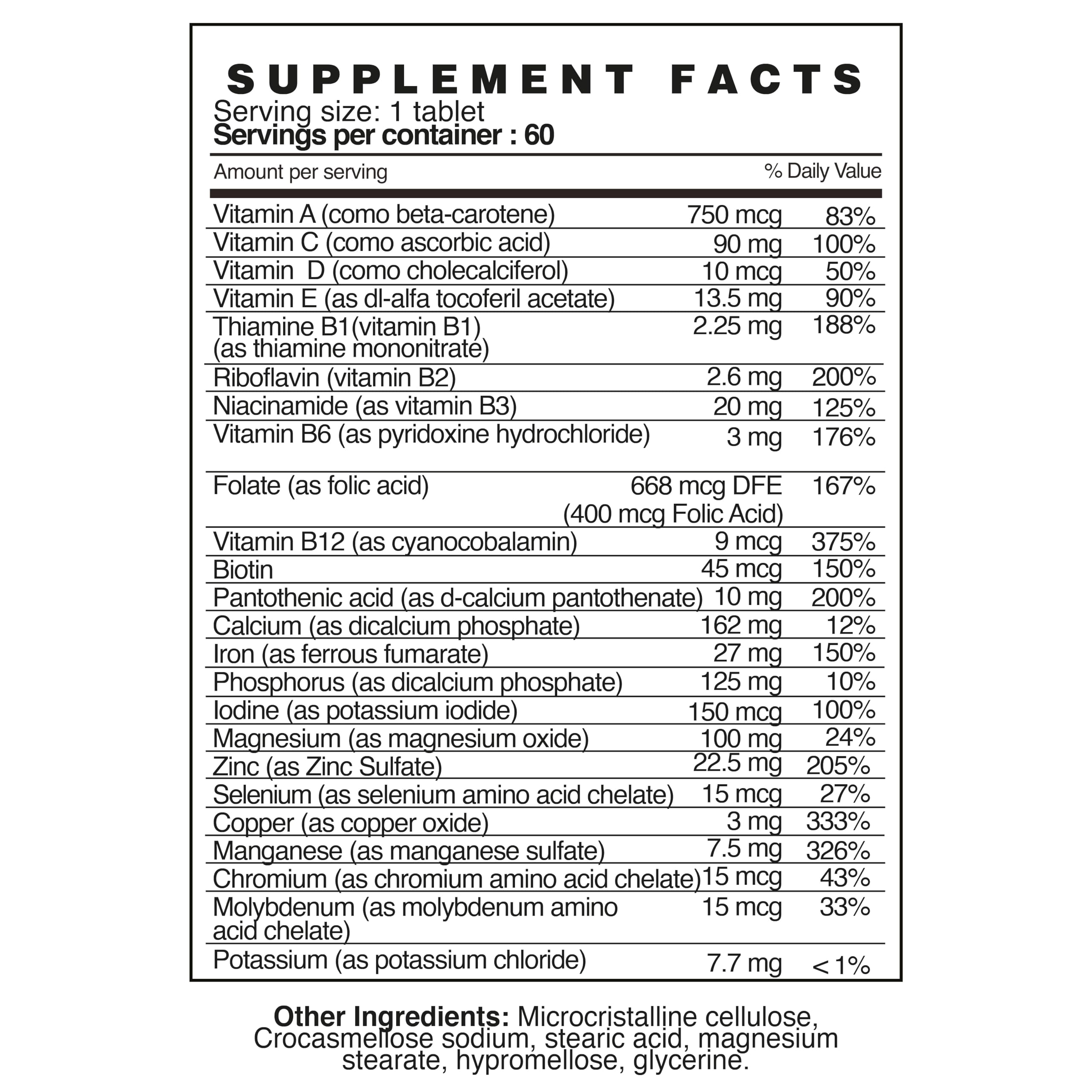 multivitamin for improved mood and focus