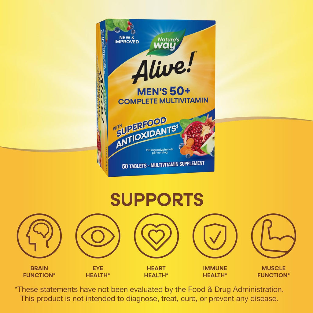 multivitamin for men 50 plus