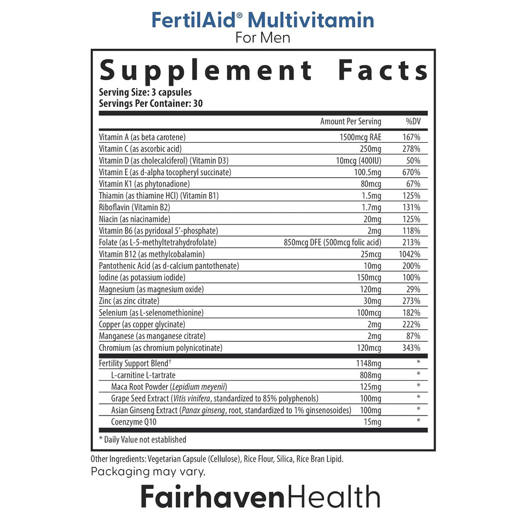 multivitamin for men by Fairhaven Health