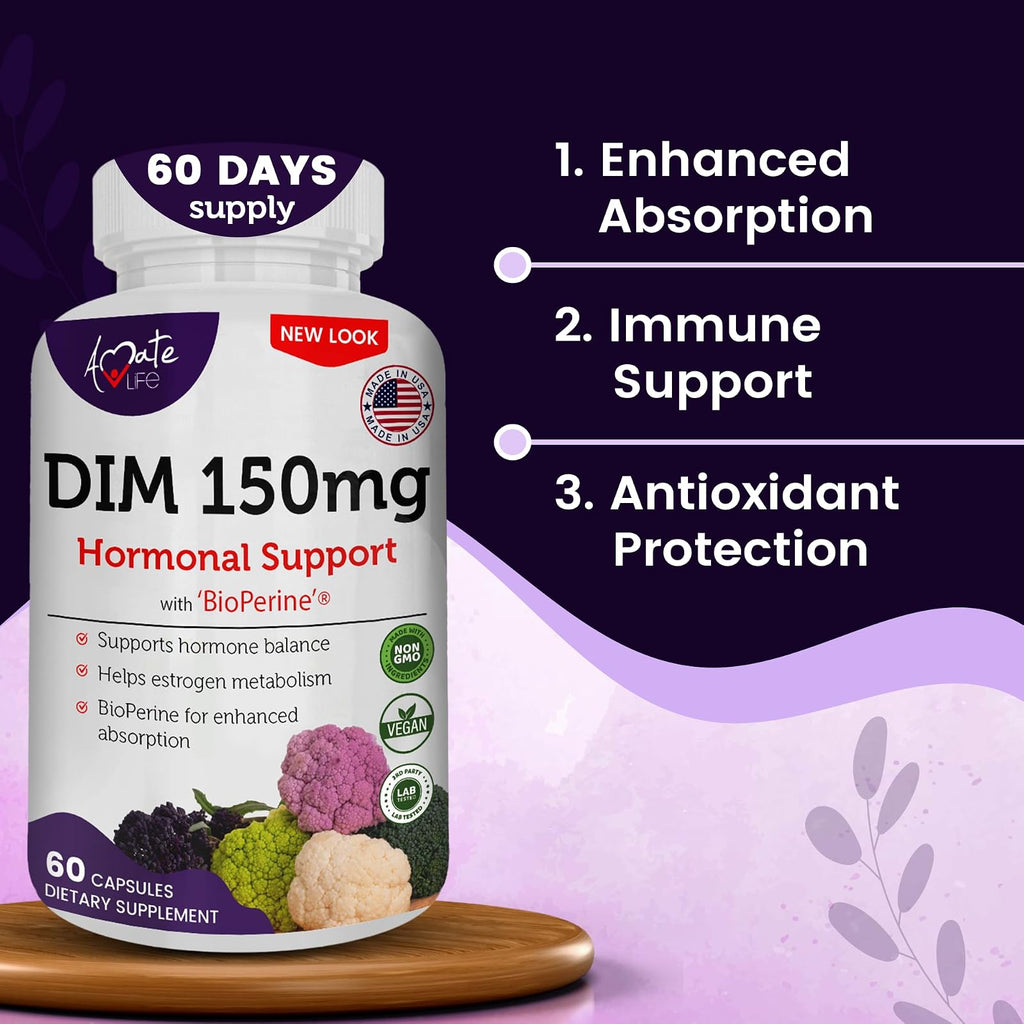 multivitamin for men DIM 120 count