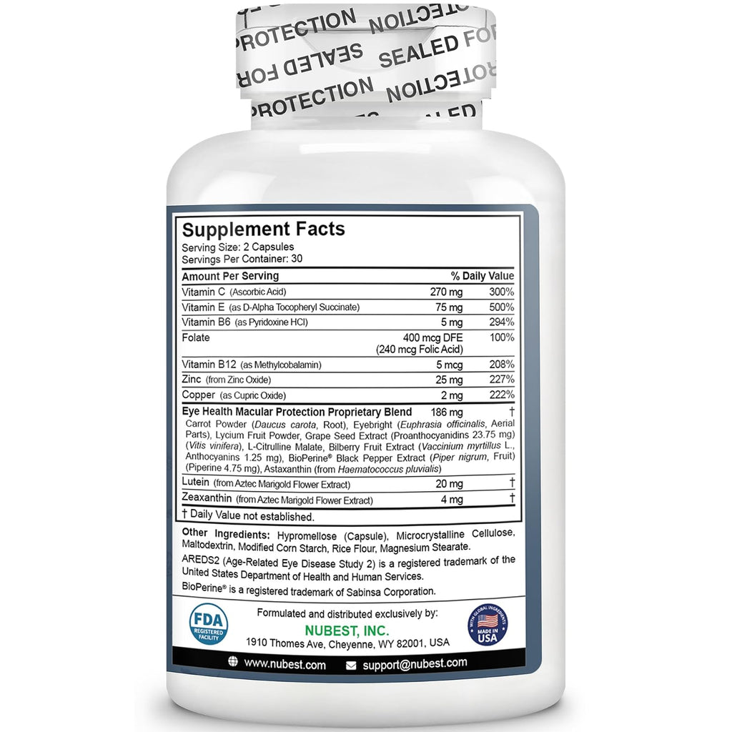 multivitamin for men eye care