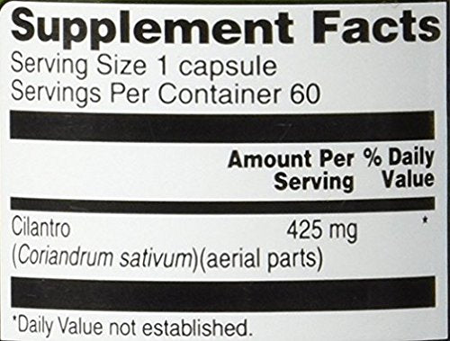 Multivitamin for men featuring cilantro