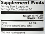 Multivitamin for men featuring cilantro