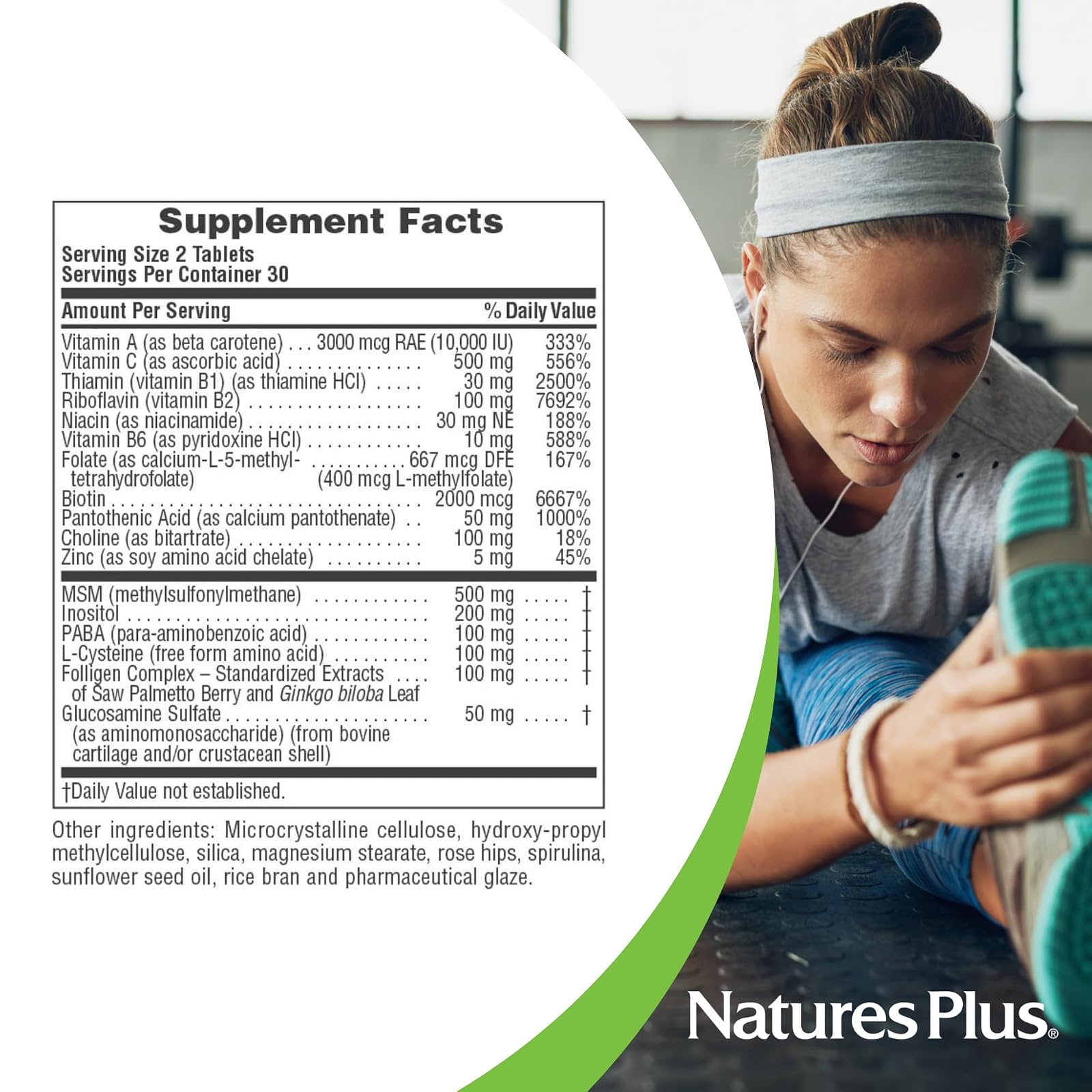 multivitamin for men promoting hair growth
