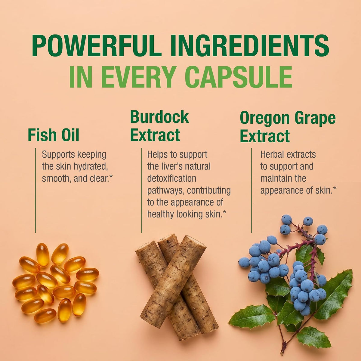 multivitamin for men promoting skin health