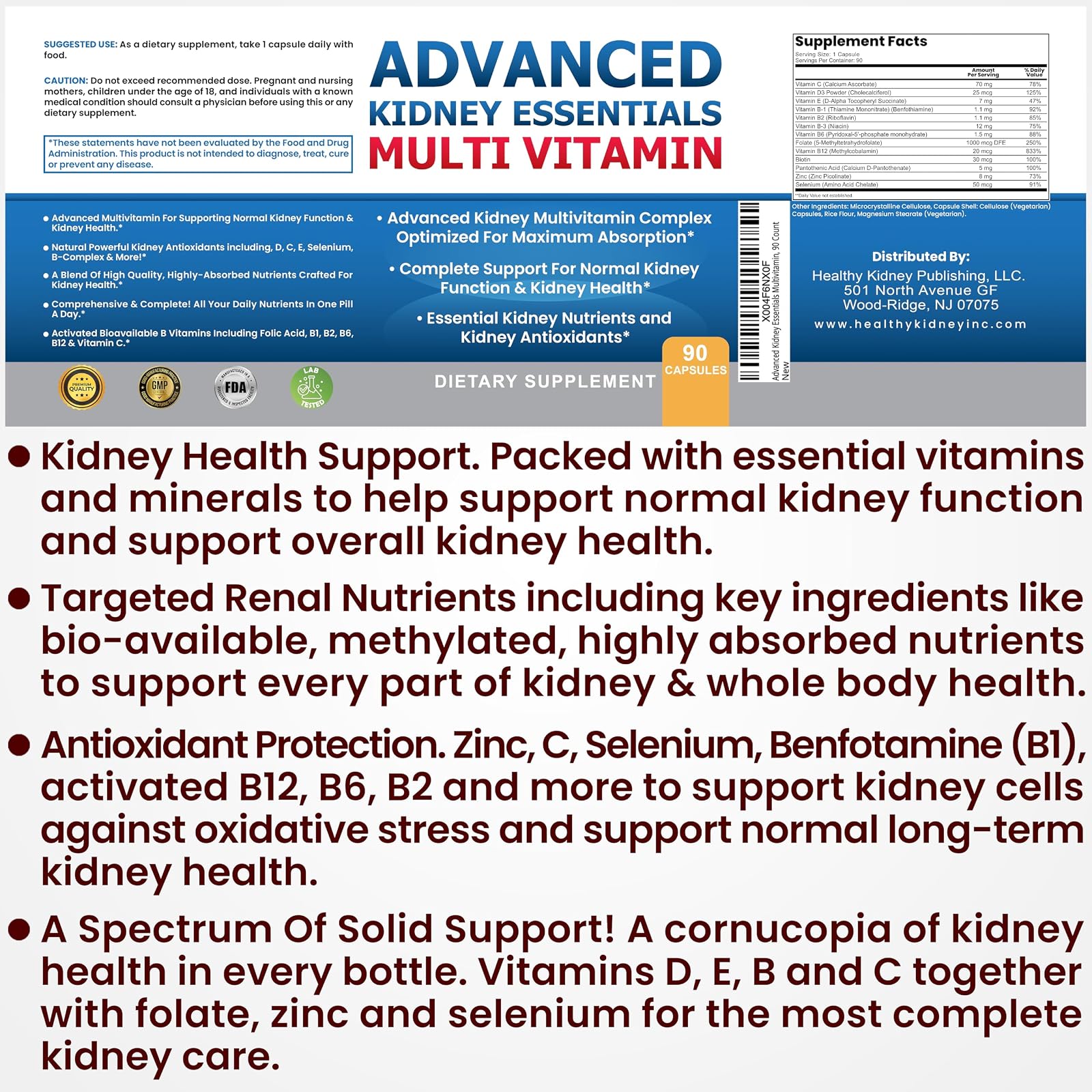 multivitamin for men promoting vitality