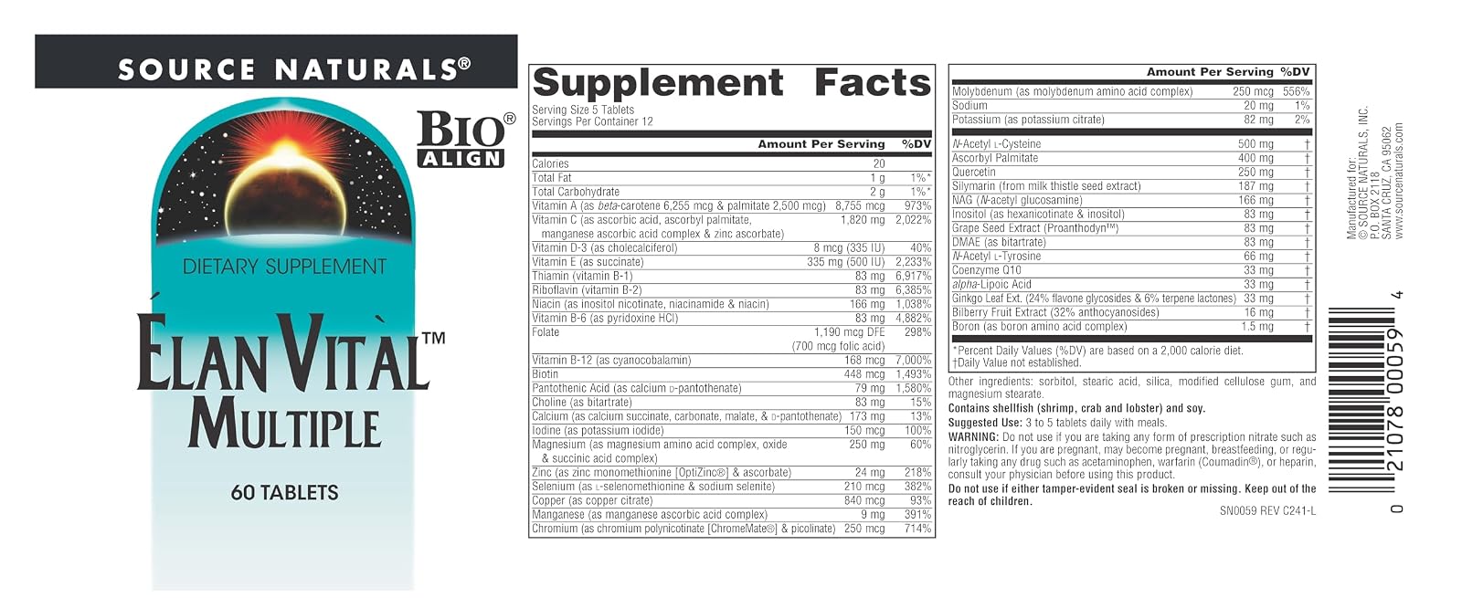 multivitamin for men promoting vitality