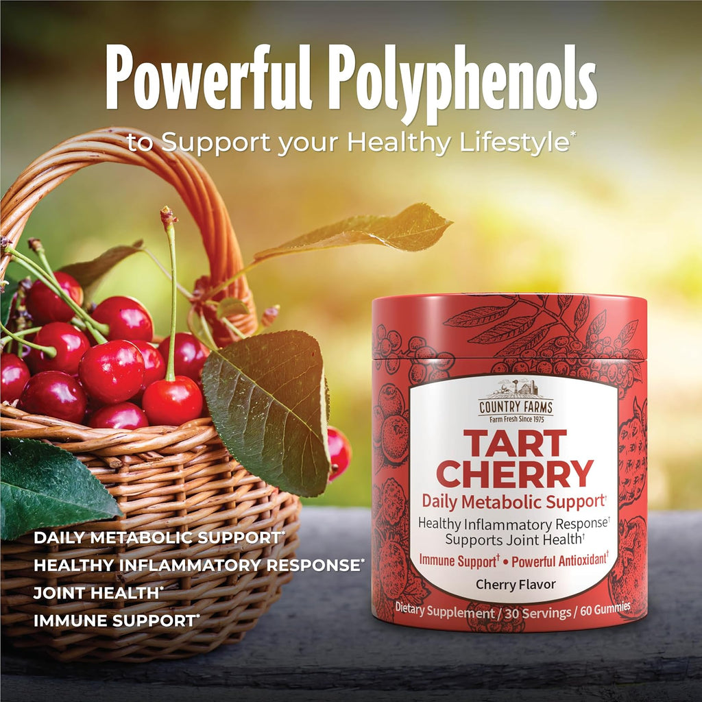multivitamin for men tart cherry gummies