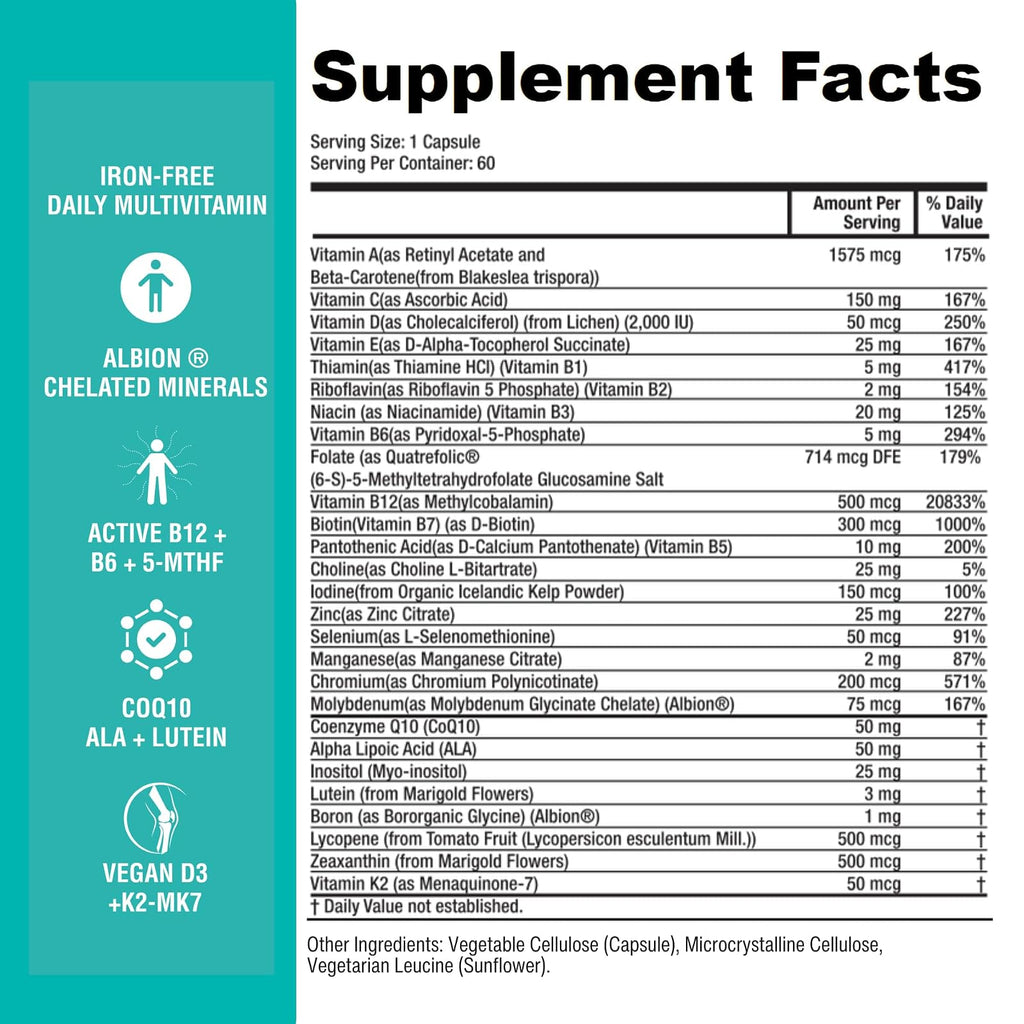 multivitamin for men to support vitality