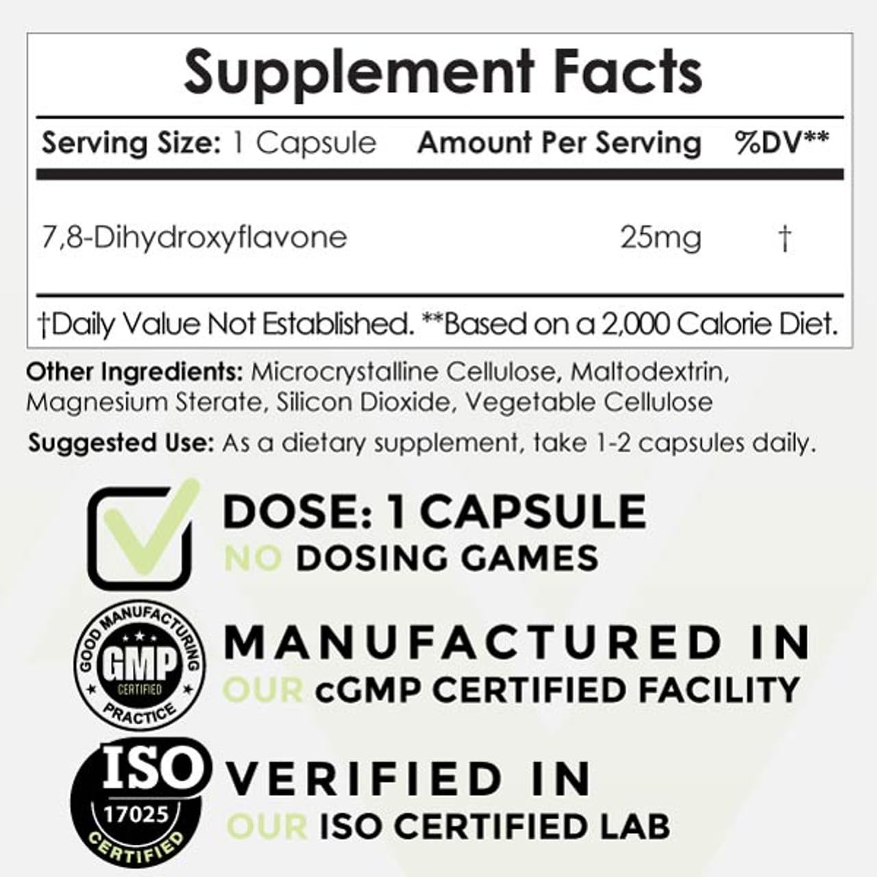 multivitamin for men with 7,8-Dihydroxyflavone