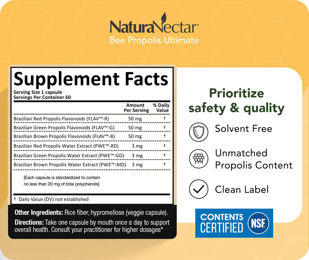 multivitamin for men with bee propolis