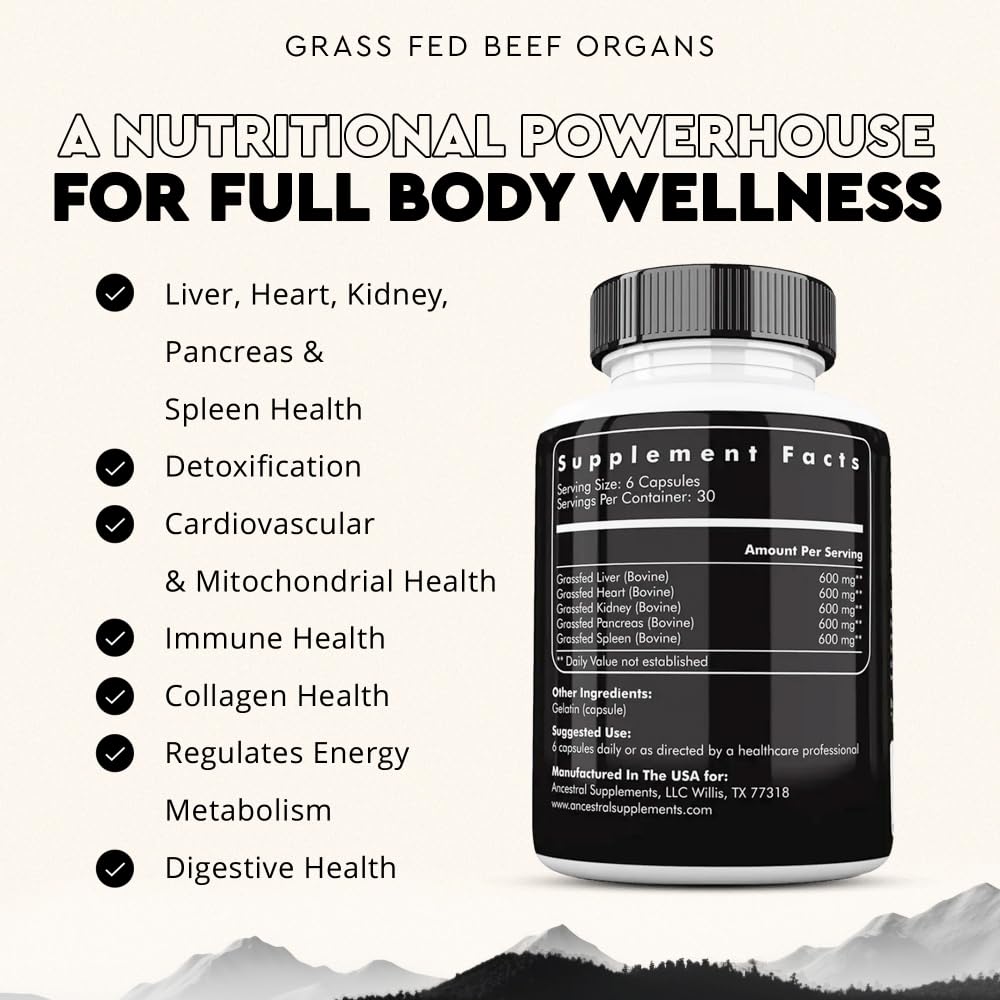 multivitamin for men with beef organs