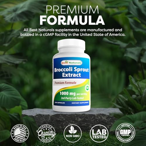 Multivitamin for men with broccoli extract