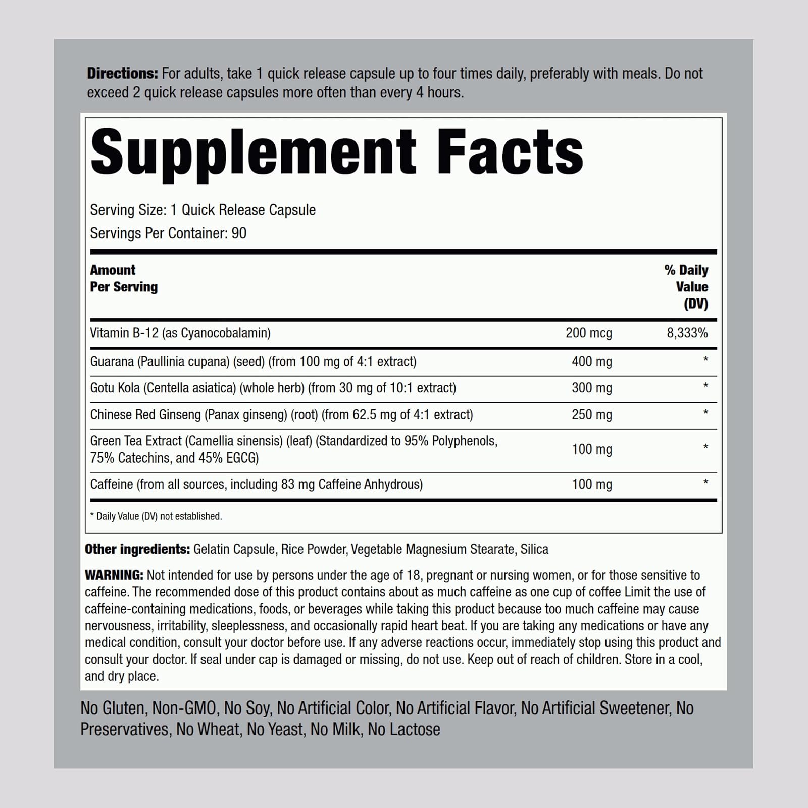 multivitamin for men with caffeine boost