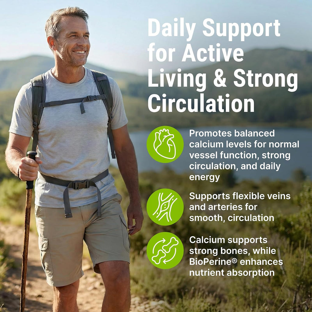 Multivitamin for men with calcium benefits