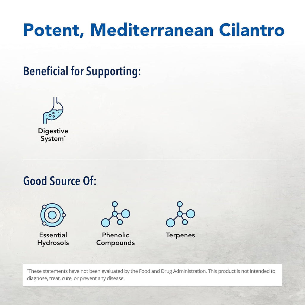 Multivitamin for men with cilantro