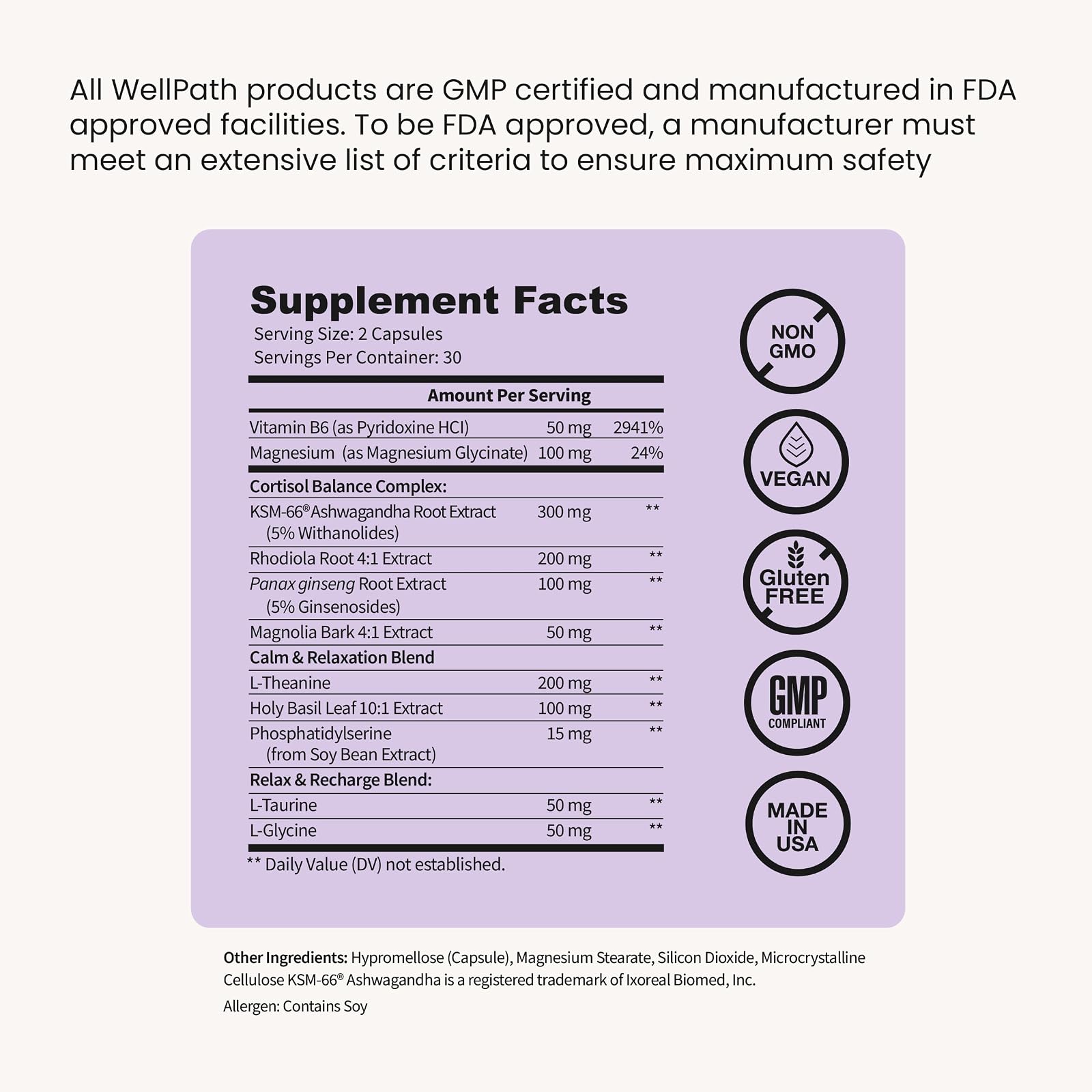 multivitamin for men with cortisol support