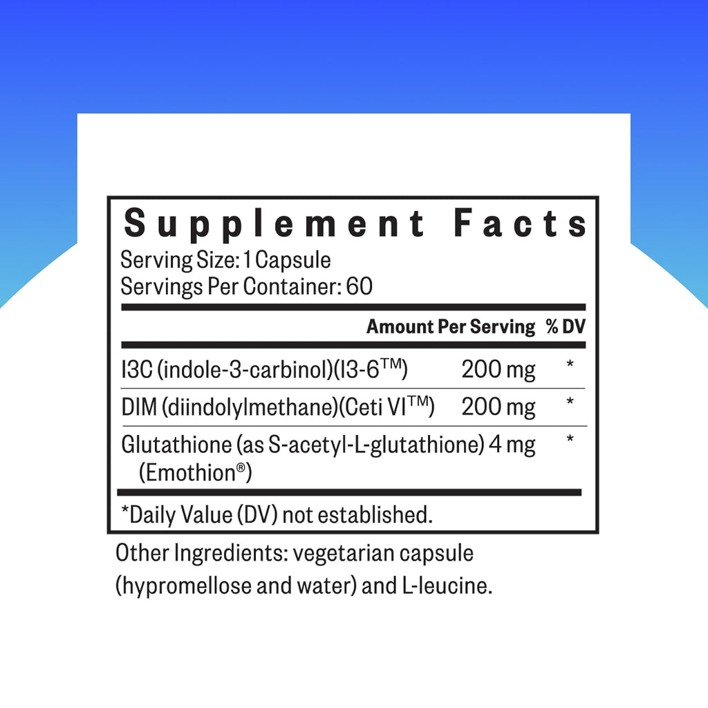 multivitamin for men with DIM and I3C