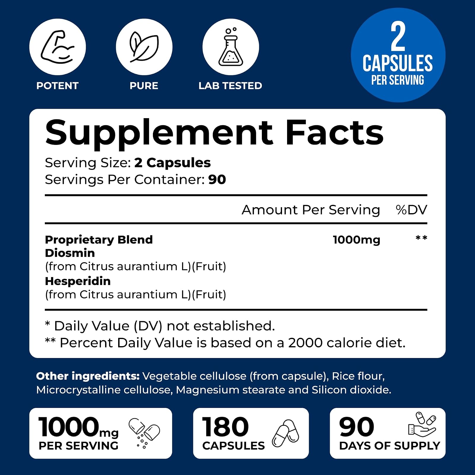multivitamin for men with Diosmin Hesperidin