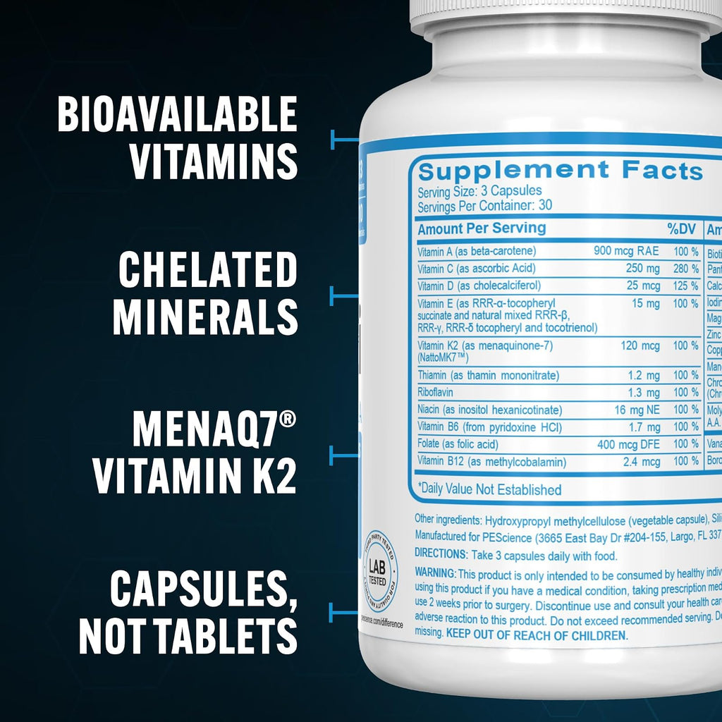 multivitamin for men with essential nutrients