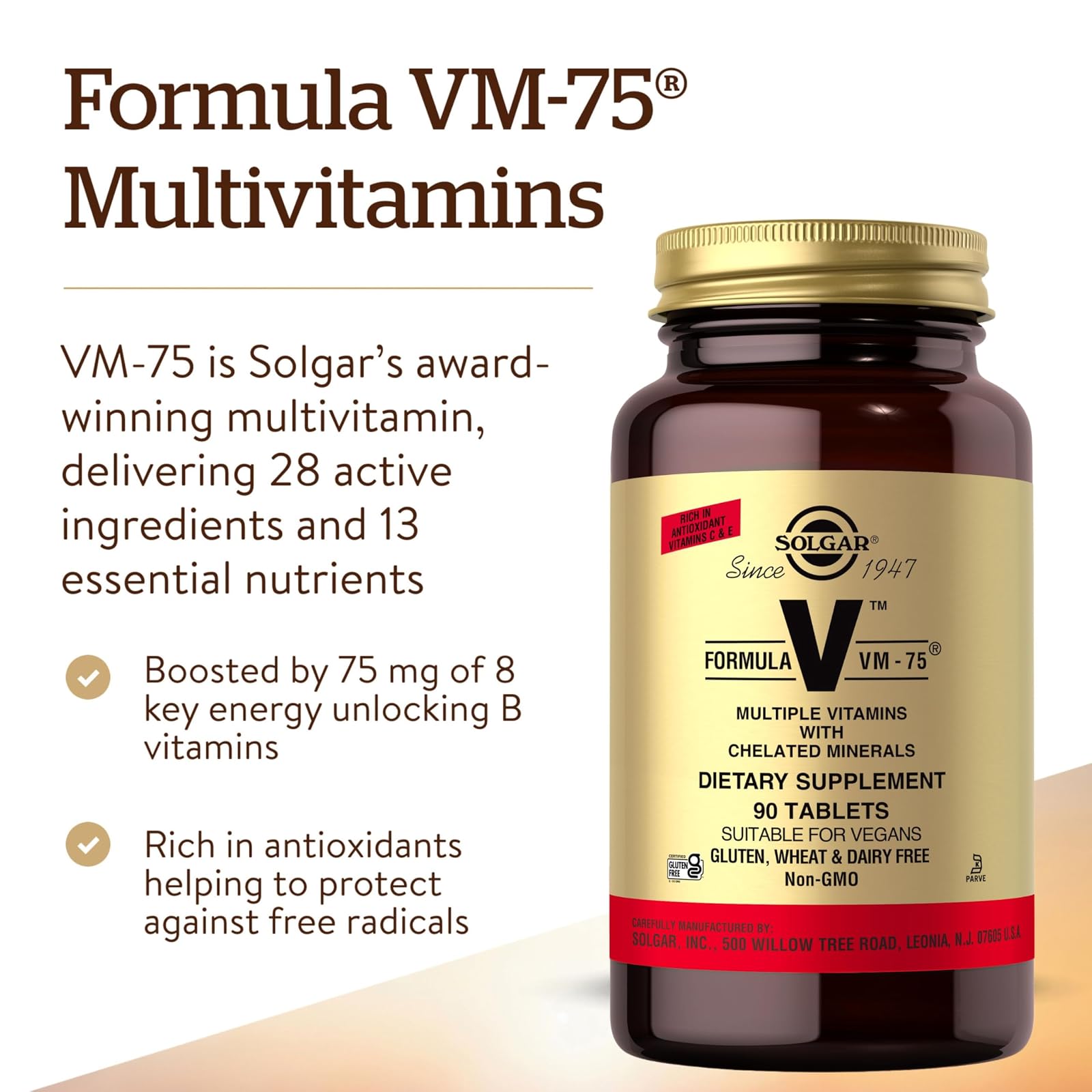 multivitamin for men with essential nutrients