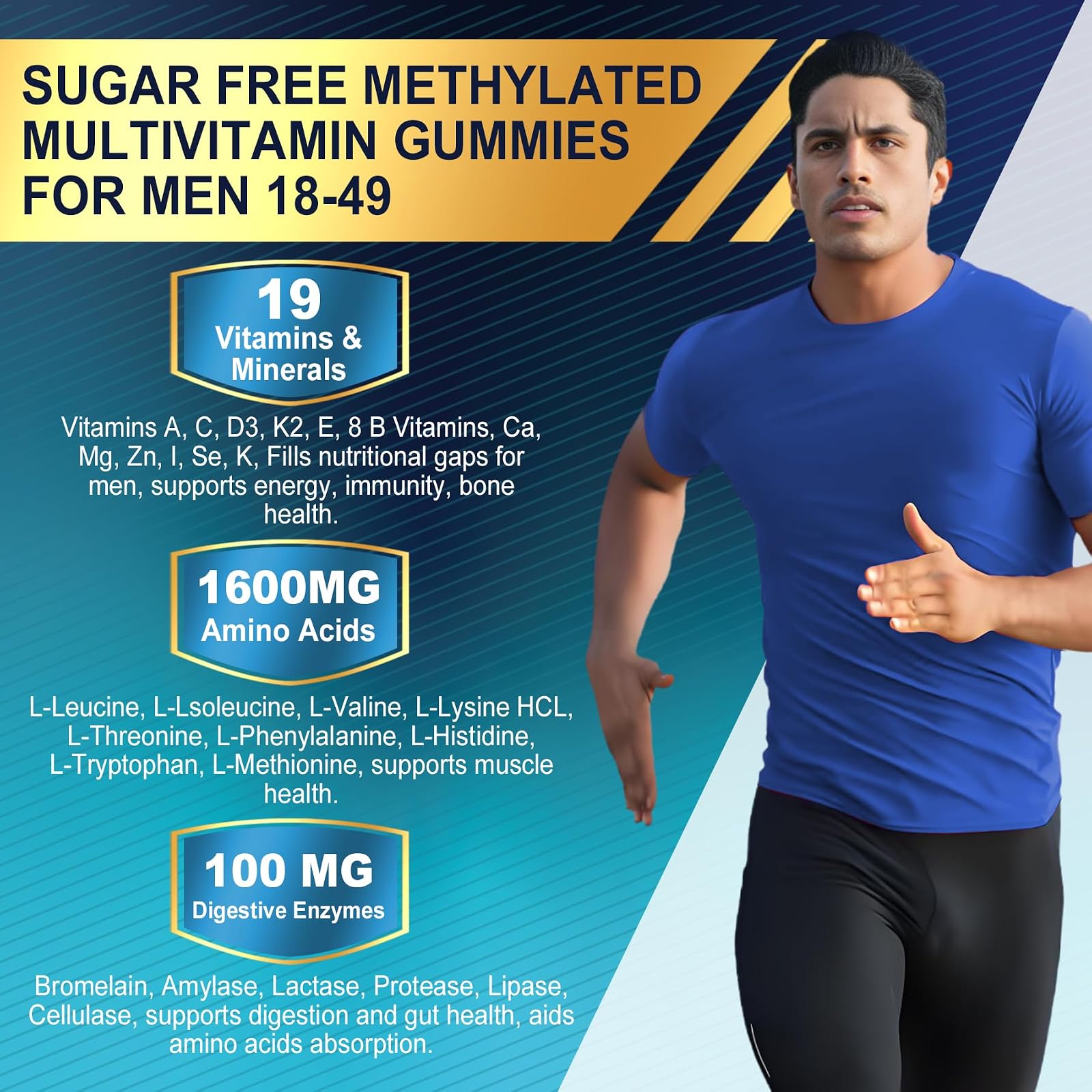 multivitamin for men with essential nutrients