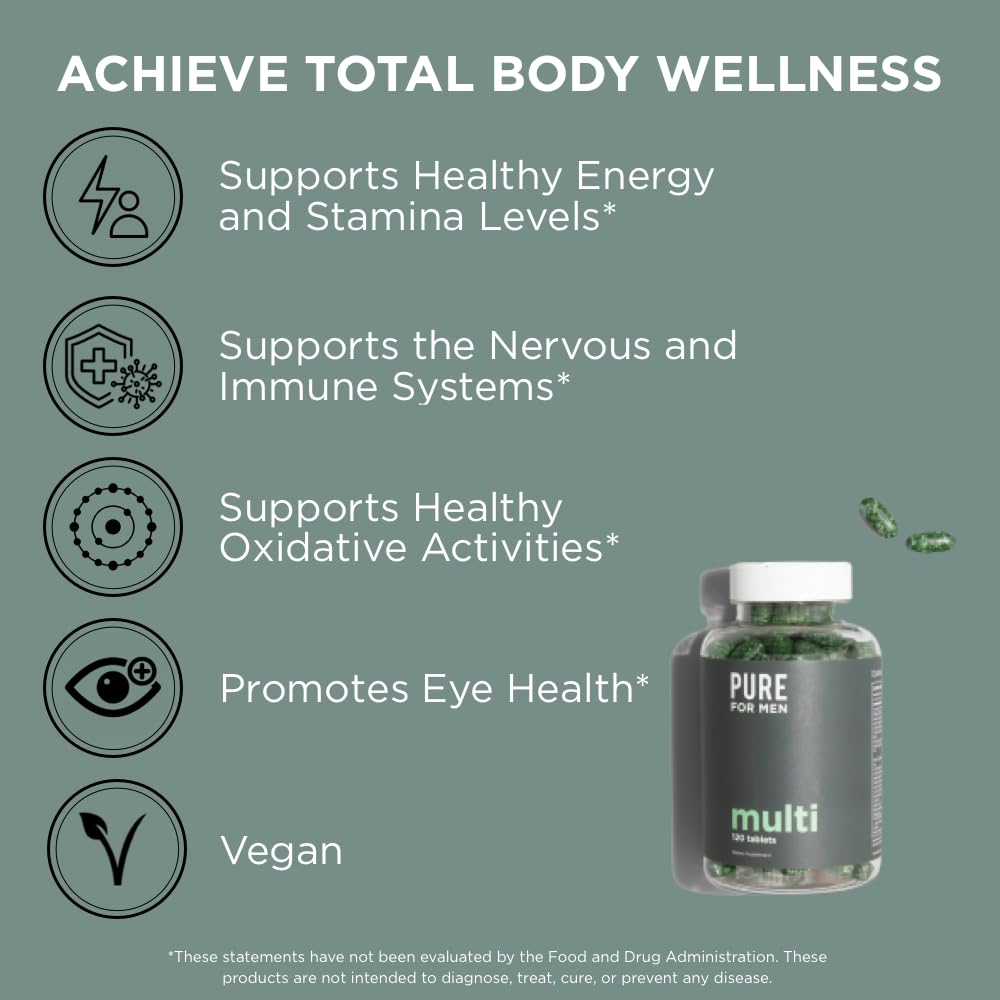 multivitamin for men with essential nutrients
