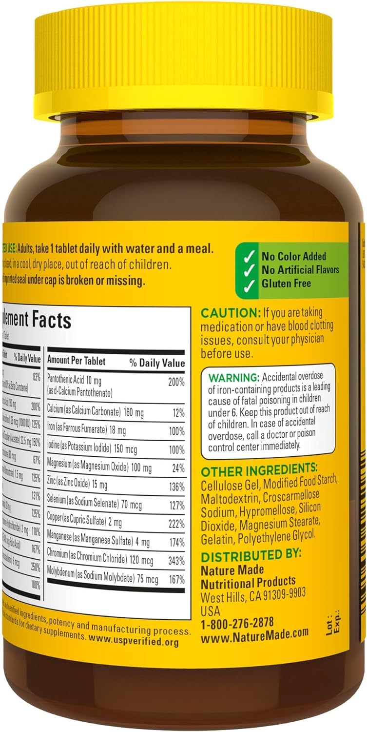 multivitamin for men with essential nutrients