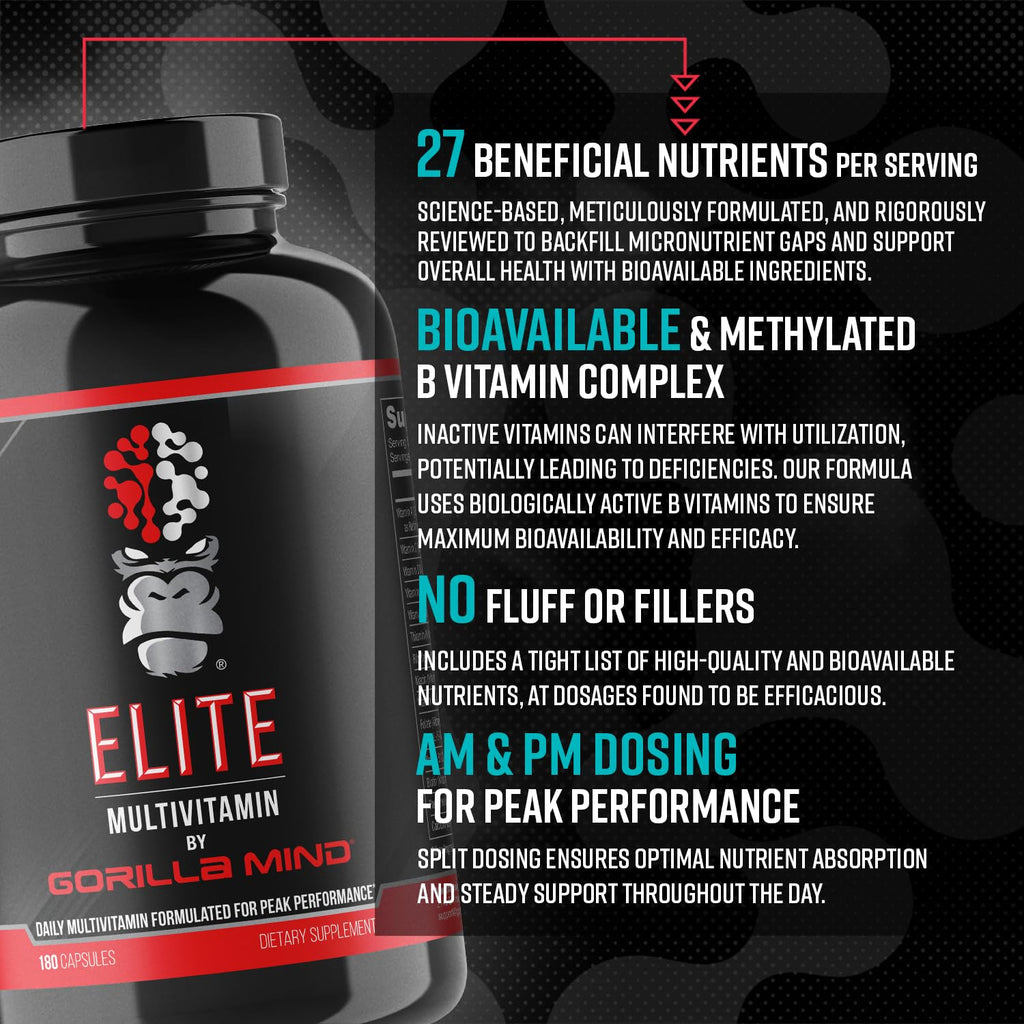 multivitamin for men with essential nutrients