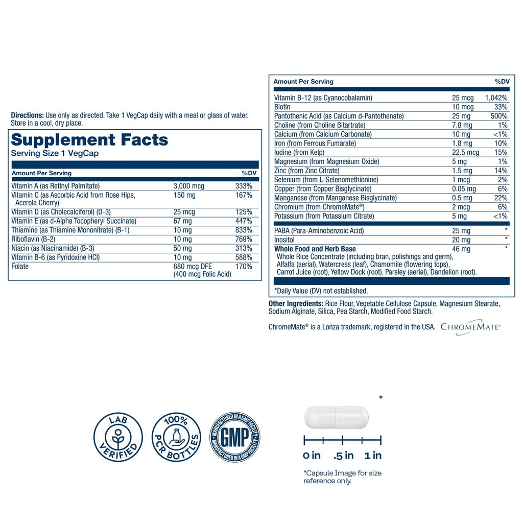multivitamin for men with essential nutrients