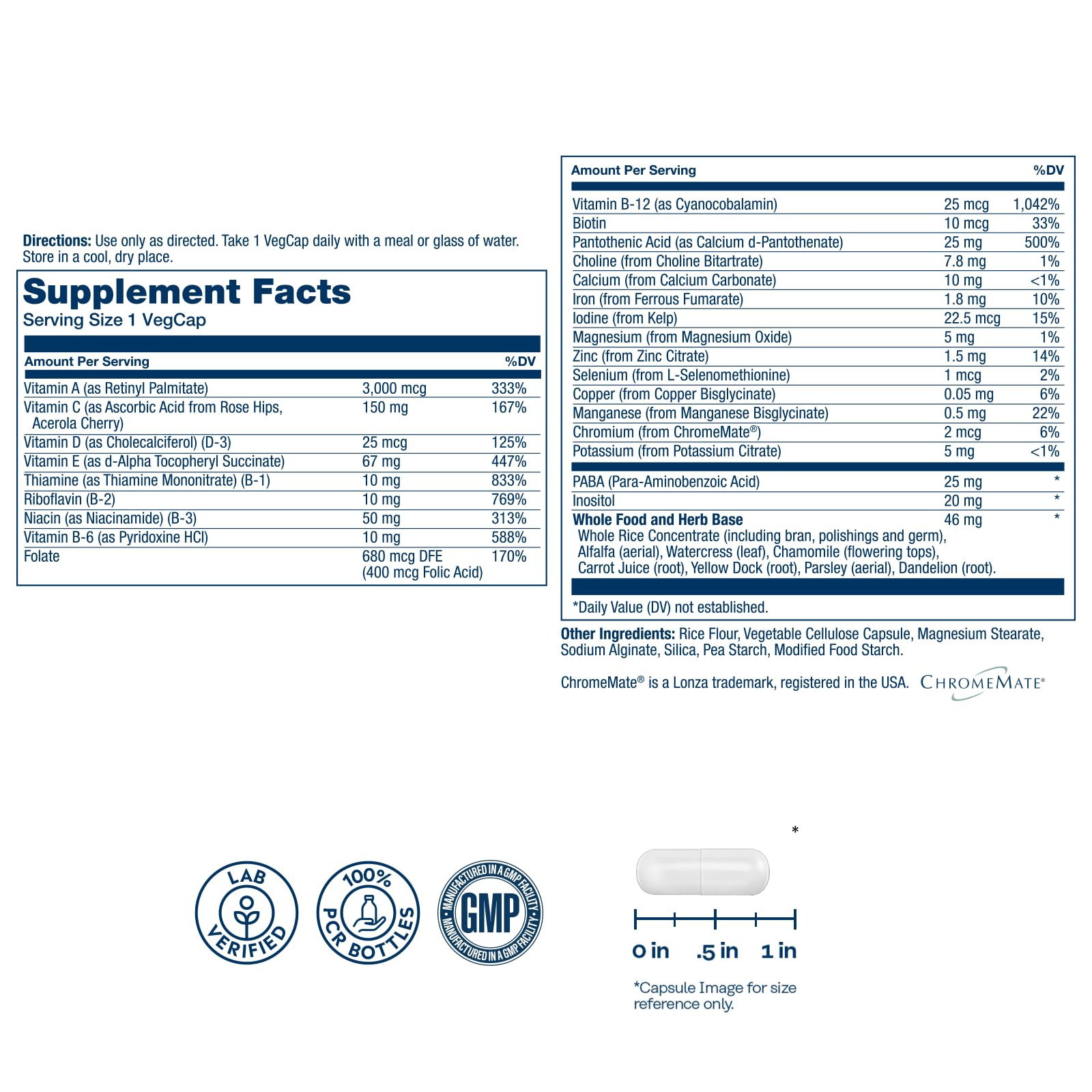 multivitamin for men with essential nutrients