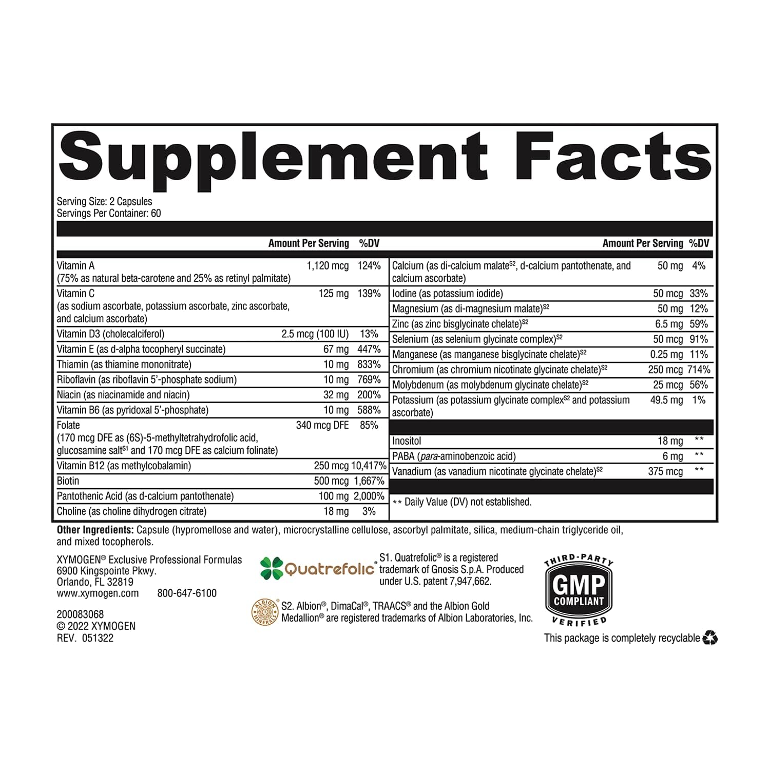 multivitamin for men with essential nutrients
