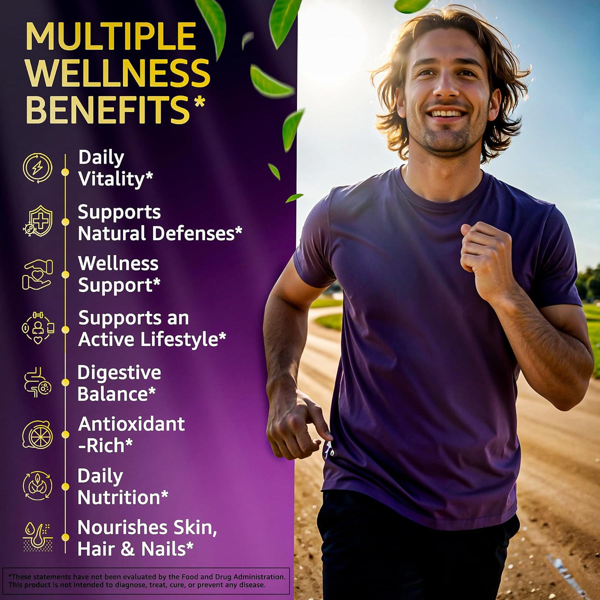 Multivitamin for men with essential nutrients