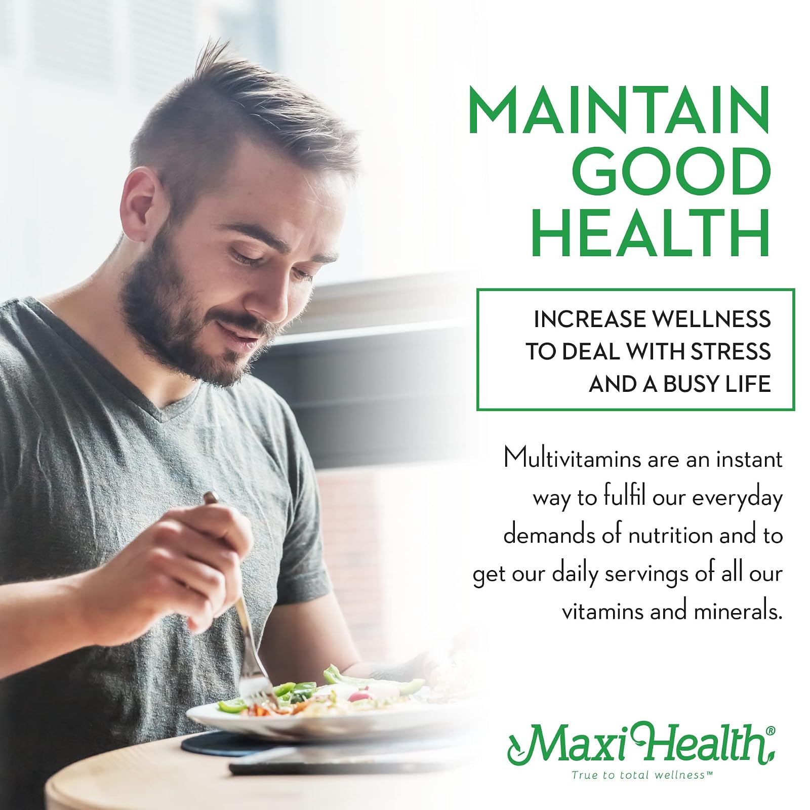 multivitamin for men with essential nutrients
