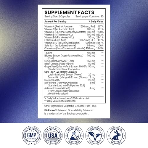 Multivitamin for men with eye benefits