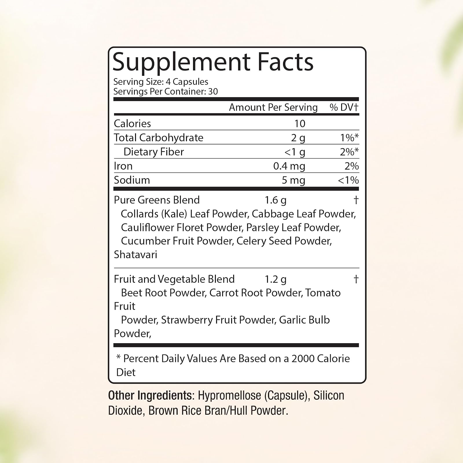multivitamin for men with fruits