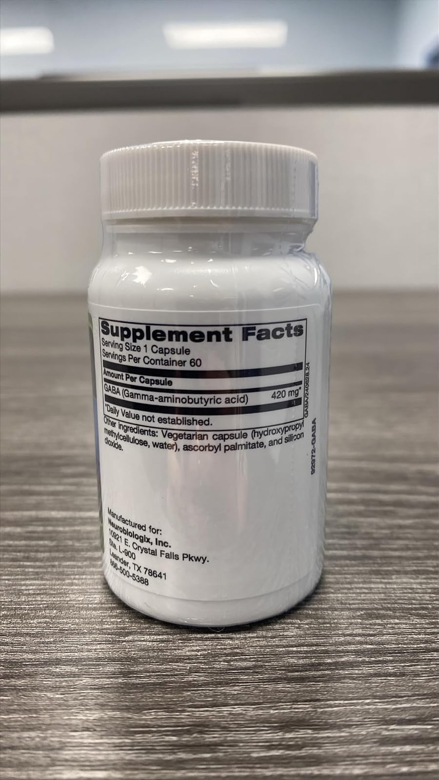 Multivitamin for men with GABA support