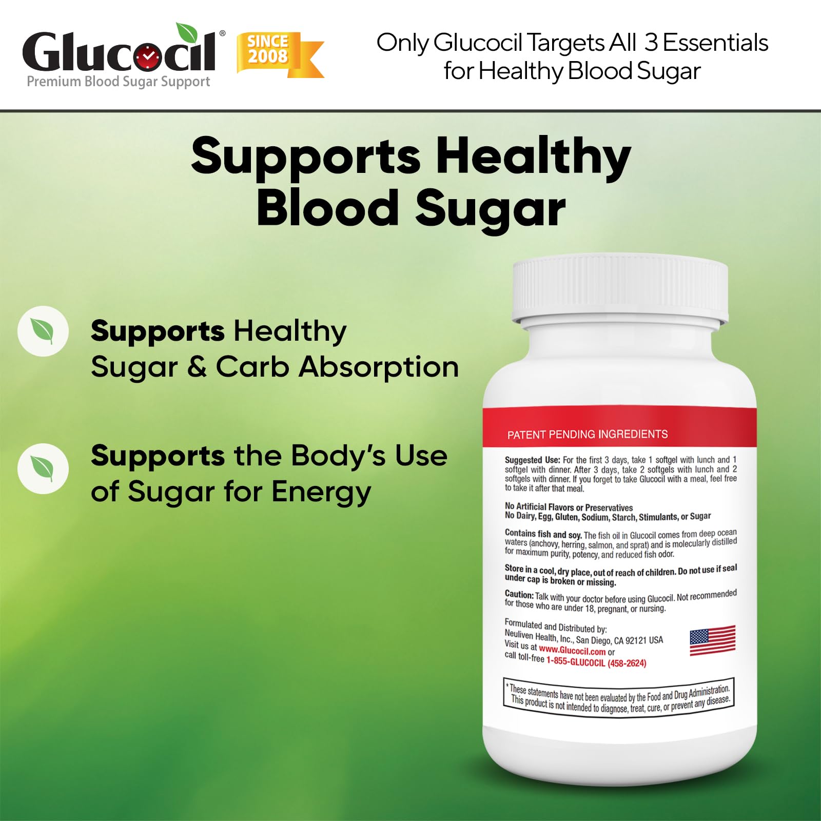 multivitamin for men with glucose control