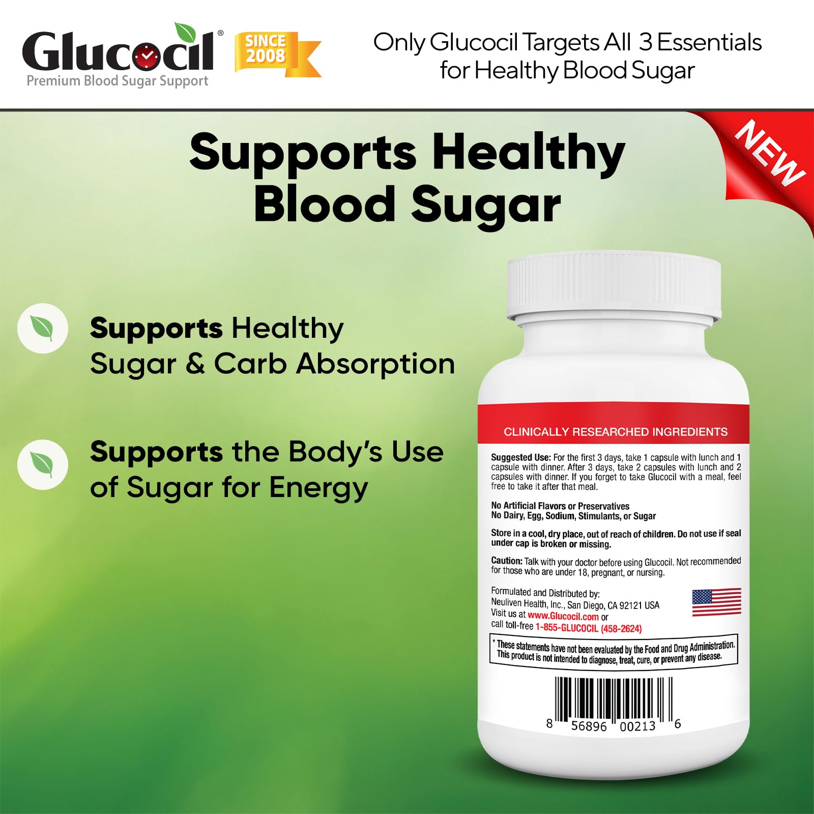 multivitamin for men with glucose support
